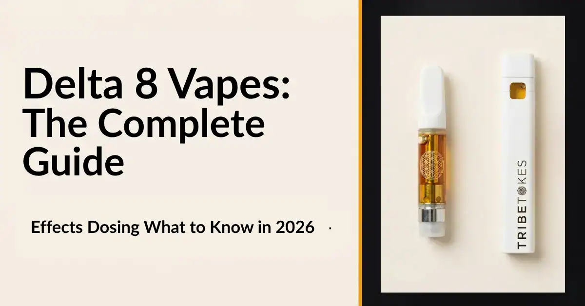 Delta 8 Vapes 101: Everything You Need to Know | TribeTokes